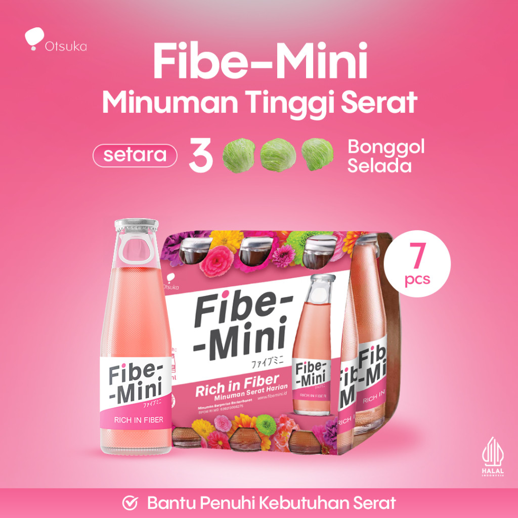 Jual Fibe-Mini 100ml - 7 Botol | Shopee Indonesia