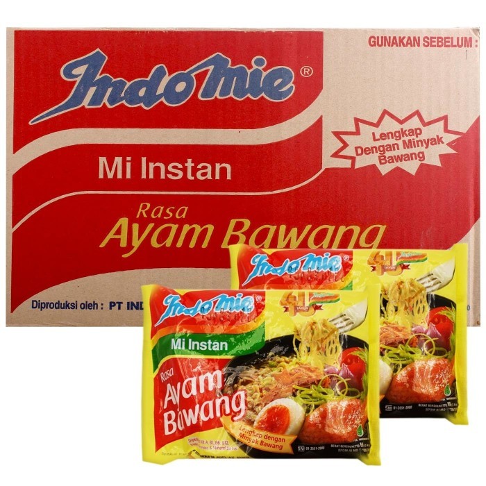 Jual Indomie Mie Ayam Bawang Instant 1 dus isi 40 Indomi Kuah Instan ...