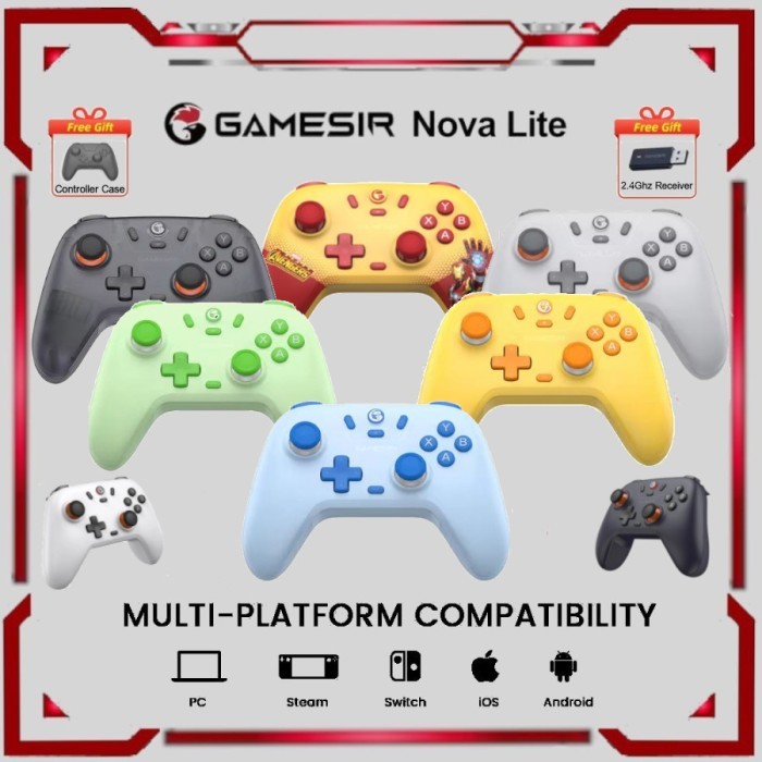 Jual GameSir T4 Nova Lite Wireless Gaming Controller Hall Effect ...