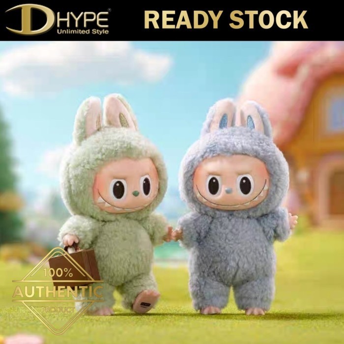 Jual Labubu X Pop Mart Exciting Macaron - Sea Salt Coconut 100% ...