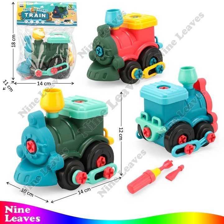 Jual Mainan DIY Bongkar Pasang Kereta Train | Shopee Indonesia