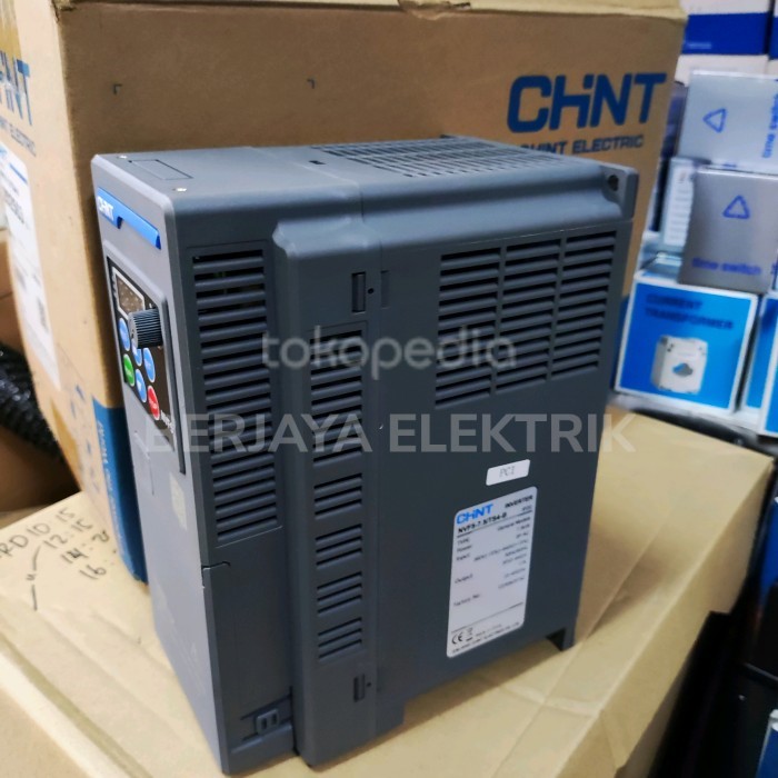 Jual CHINT Inverter NVF-5 7,5/TS4B 3Phase 380V 7,5KW | Shopee Indonesia