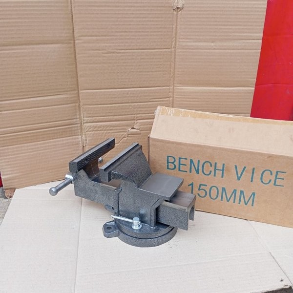 Jual Ragum Meja 6 Inch Bench Vice Steel Body Catok Besi 6" JLD TOOLS ...