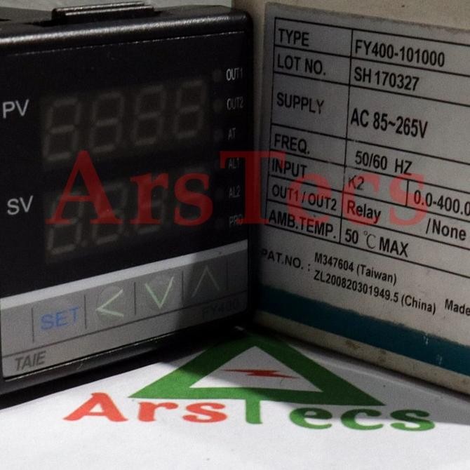 Jual TEMPERATURE CONTROLLER / DIGITAL PID CONTROLLER TAIE FY400-101000 ORIGINAL DAN TERPERCAYA ...