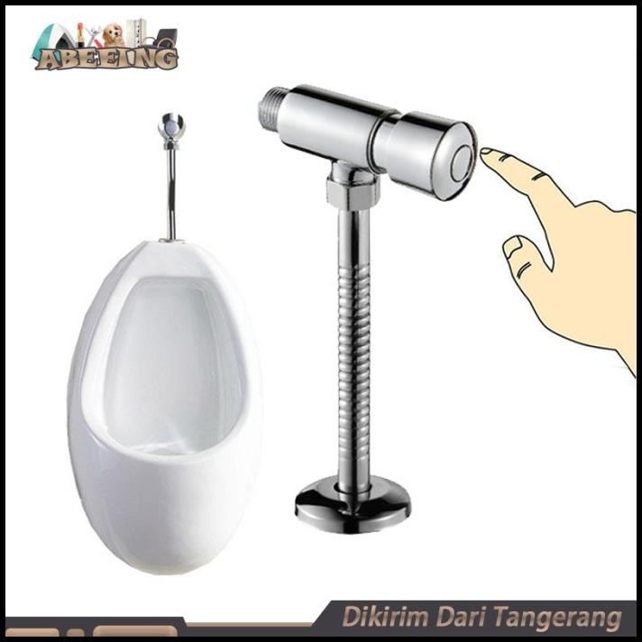 Jual Push Kran Urinal Kuningan Urinoir Flush Valve Keran Urinoir Pria ...