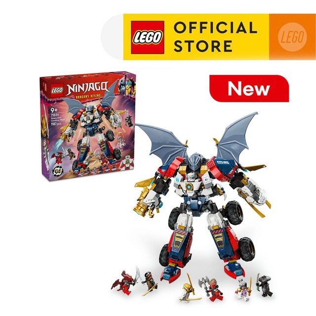 Jual TERBATAS LEGO Ninjago 71834 Zane's Ultra Combiner Mech (1187 ...