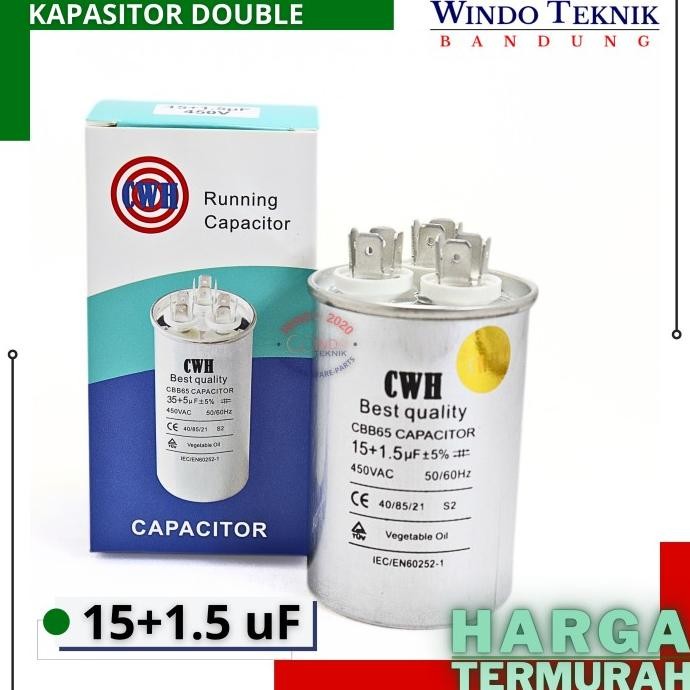 Jual Promo [GARANSI 3 TAHUN] KAPASITOR AC LG | RUNNING CAPASITOR AC ...