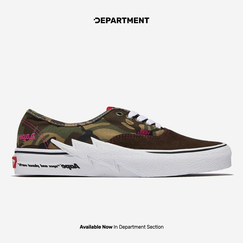 Jual VANS Sepatu Sneakers Unisex AUTHENTIC BOLT X AAPE VN000BWCCMA ...