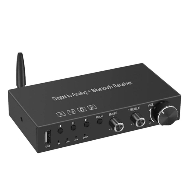 Jual USB 192Khz DAC Digital To Analog Converter With Headphone | Shopee ...