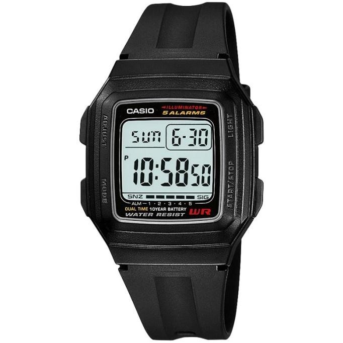 Jual Casio F-201Wa-1Adf - Resin Band | Shopee Indonesia