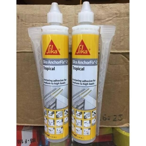 Jual Sika Anchorfix 2 Ctd-300Cc Perekat Angkur 300Ml Lem Beton Original ...