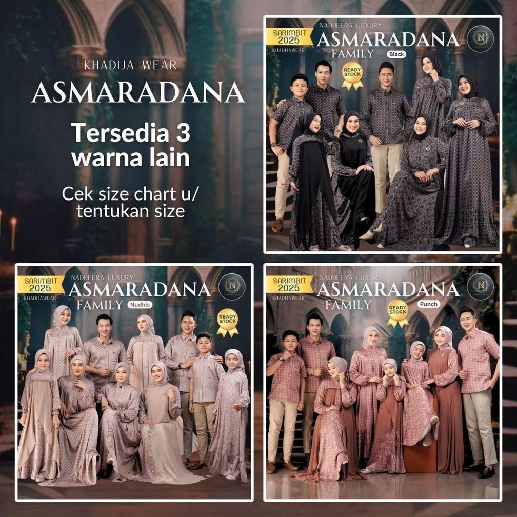Jual HJK ASMARADANA BLACK NADHEERA LUXURY SARIMBIT FAMILY COUPLE TERBARU HITAM ASMARA 2025 NADA ...