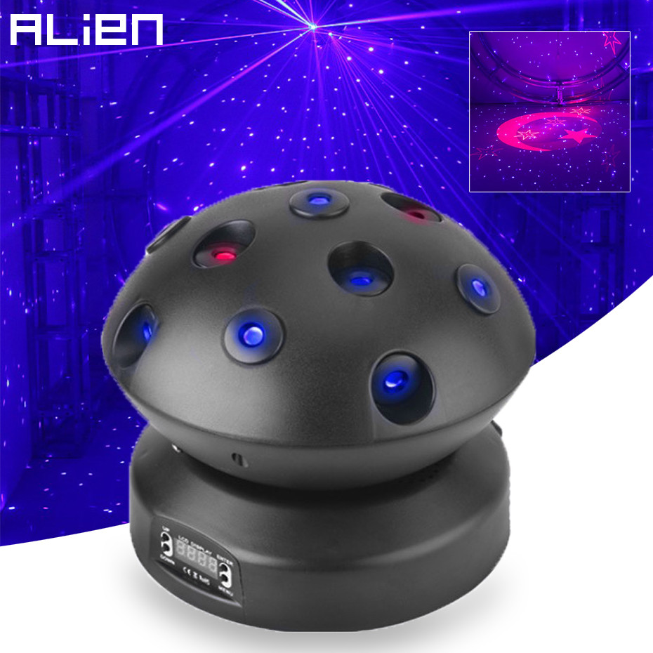 Jual ALIEN Remote DMX Blue Laser Beam Moving Head Red Sky Star | Shopee ...