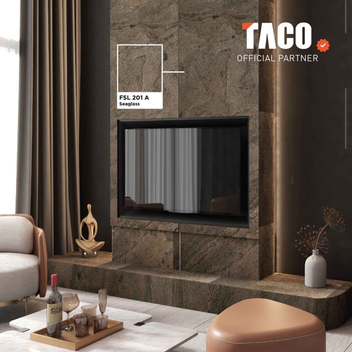 Jual TACO Fideco Wall Panel Stone Veneer Non Translucent Tebal 2mm ...