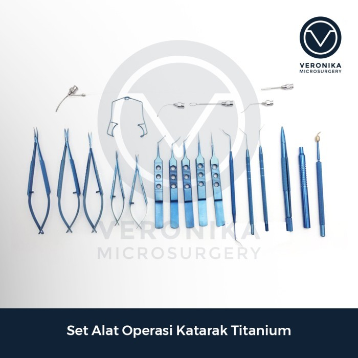 Jual Set Alat Operasi Katarak Titanium | Shopee Indonesia