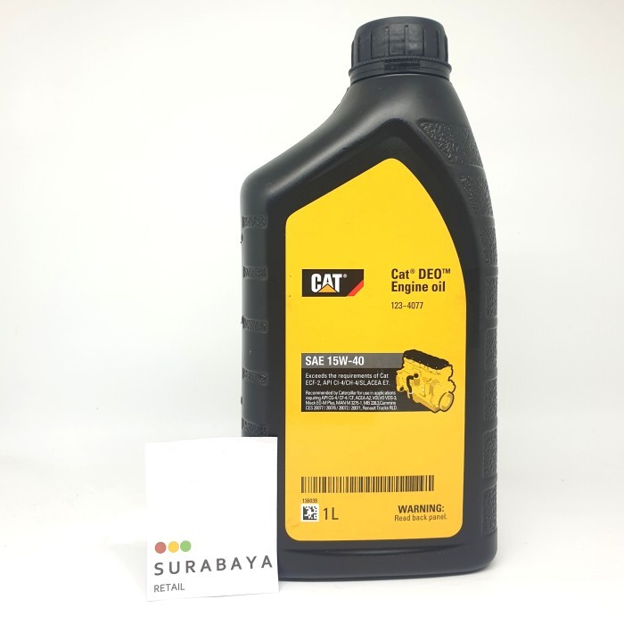 Jual Caterpillar 123-4077 Cat Deo 15W-40 1L Ci-4 - Oli Mesin | Shopee ...