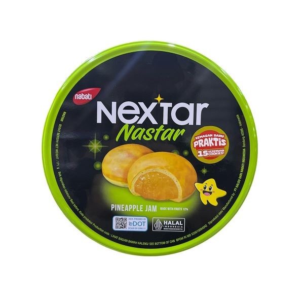 Jual NEXTAR NASTAR PINEAPPLE TIN 160 GR | Shopee Indonesia