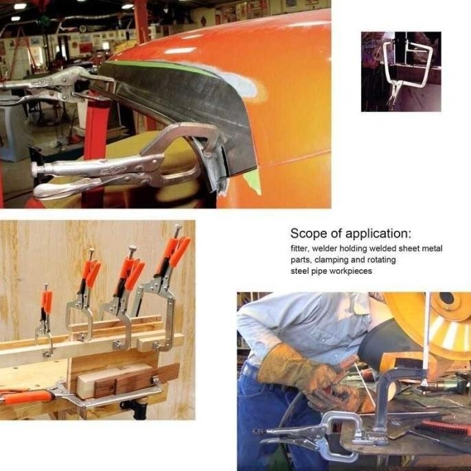 Jual Promo Tang Penjepit Vise Grip Welding Mouth C Clamp Alloy Steel 11 ...