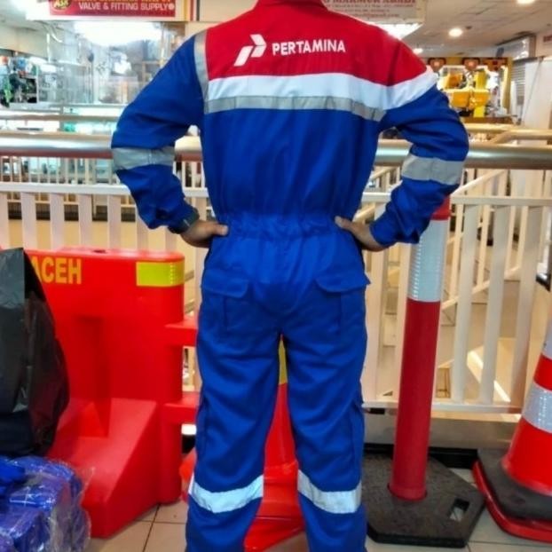 Jual Miliki Wearpack Pertamina Nomex Dupont / Coverall Nomex Pertamina ...