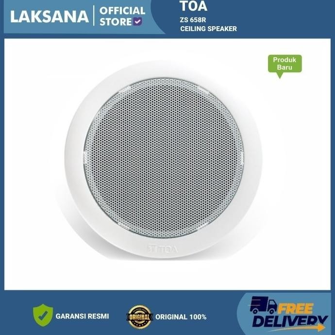 Jual CEILING SPEAKER TOA ZS 658R | Shopee Indonesia
