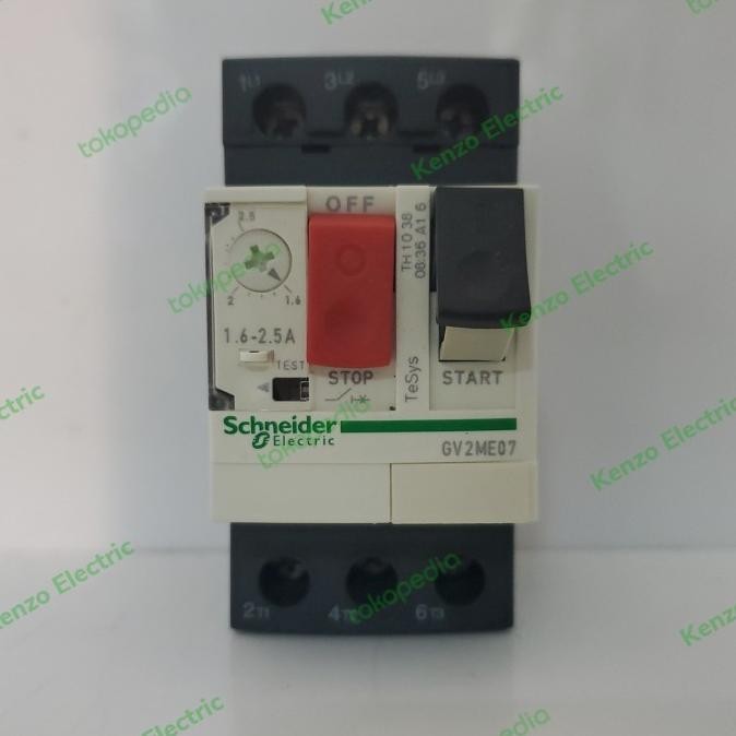 Jual Miliki Motor Circuit Breaker (Proteksi Thermal Magnetic) Gv2Me07 ...