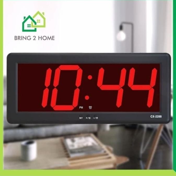 Jual Jam Digital Led Jumbo Dinding Atau Meja Cx -2288 | Shopee Indonesia
