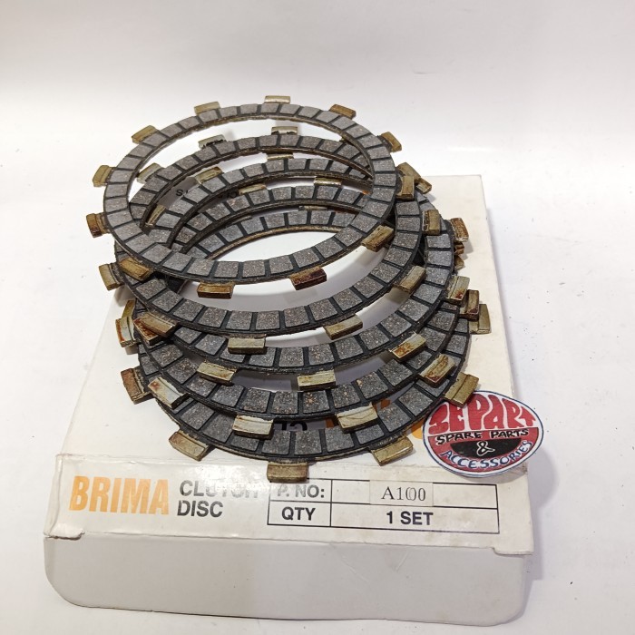 Jual Kampas Kopling A100 Kain Plat Kopling Suzuki A 100 Clutch Disc A100 5 Barang Langka ...