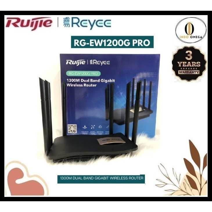 Jual terbaru !!! ruiji reyee rg-ew1200g pro ew1200g pro 1300m dual-band ...