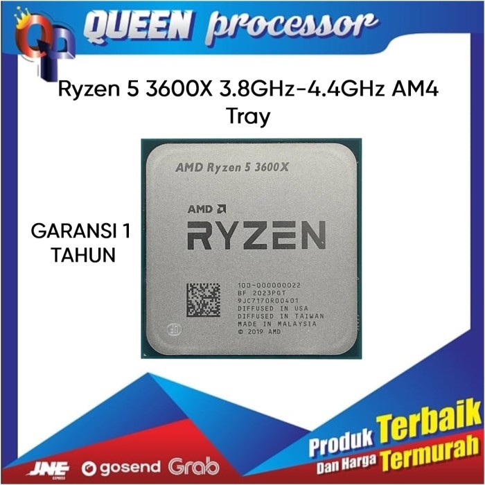 Jual Processor AMD Ryzen 5 3600X 3.8 GHz Socket AM4 Tray | Shopee Indonesia