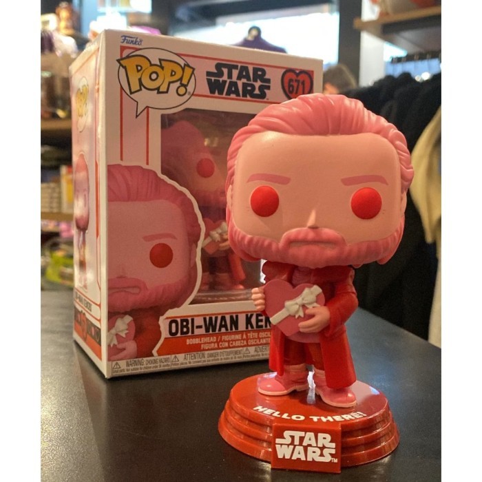 Jual ORIGINAL FUNKO POP STAR WARS VALENTINE OBI-WAN KENOBI CHOCOLATE ...