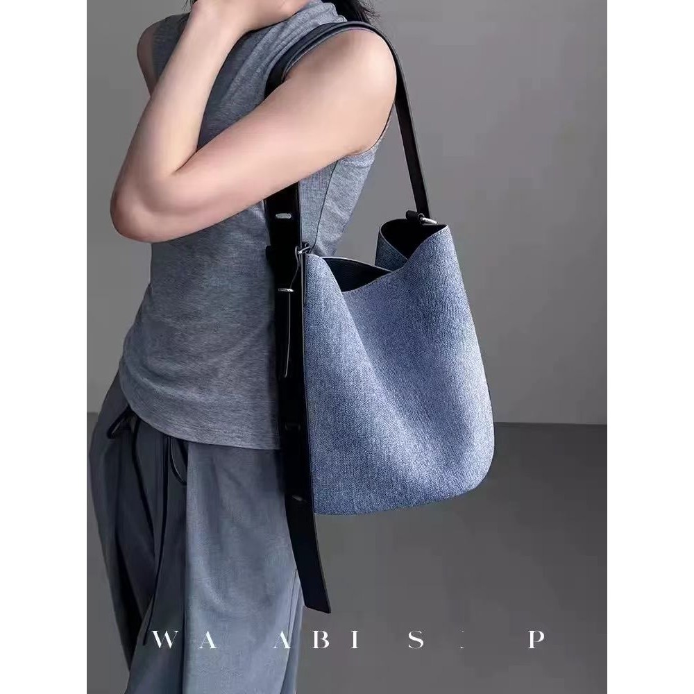 Jual Tas Ember Retro Besar Kapasitas Besar Warna Blok untuk Tote ...