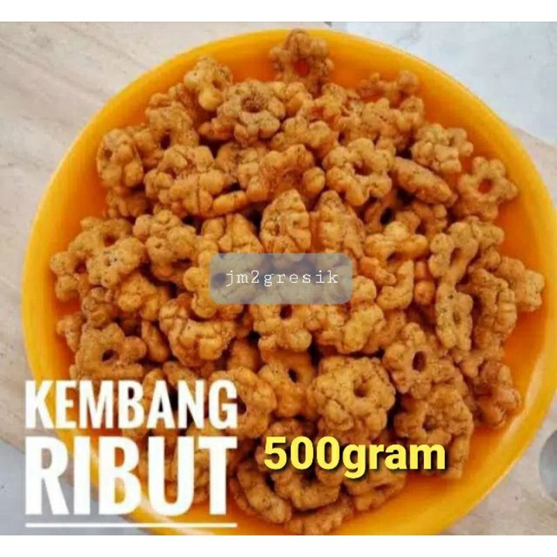 Jual ribut snack kembang ribut 500gram | Shopee Indonesia