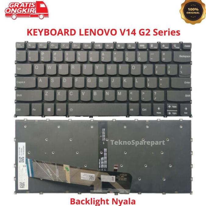 Jual Keyboard Lenovo Ideapad V14 G2 V14-G2 ITL IIL ALC Dengan Backlight ...