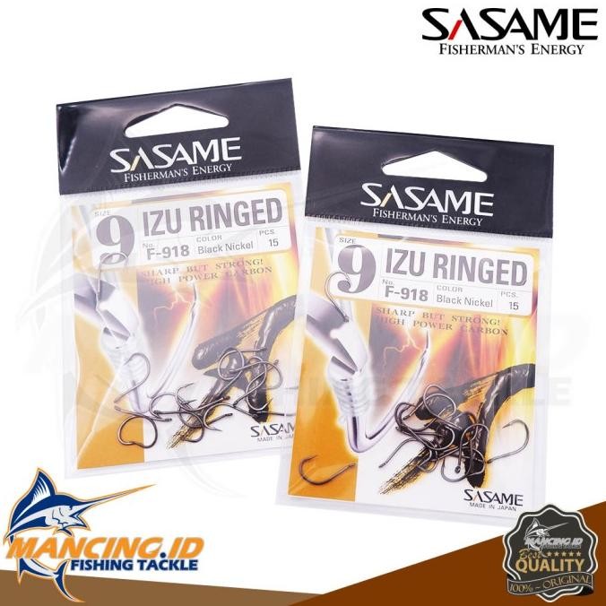 Jual To94 Sasame Carbon Hook Izu Ringed Pancing Kail Made in Japan Original | Shopee Indonesia