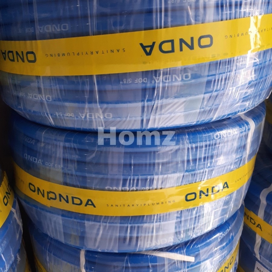 Jual Selang Air 5/8" in Dof ONDA / Selang Elastis 5/8 inch /Selang Taman Hose | Shopee Indonesia