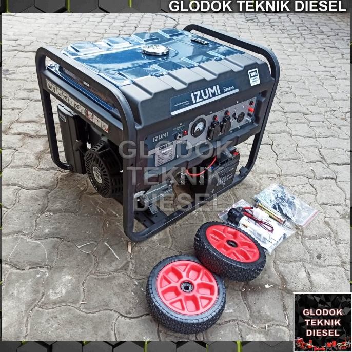 Jual IZUMI GENSET BENSIN 7000 WATT W ( GENERATOR LISTRIK ) GS-8500 ORIGINAL DAN TERPERCAYA ...