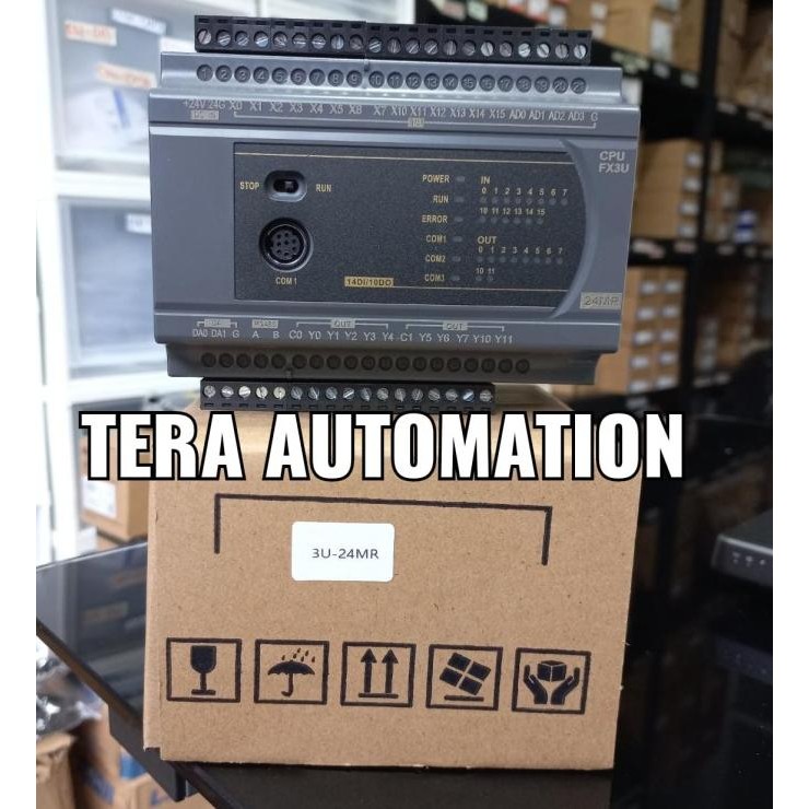 Jual Plc Fx3U 24Mr Fx3U-24Mt Rs232 Rs485 24Vdc Plc Sale!! | Shopee Indonesia