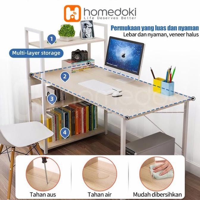 Jual Meja Kerja / Meja Komputer Meja Desktop Rumah Meja Tulis Sederhana ...