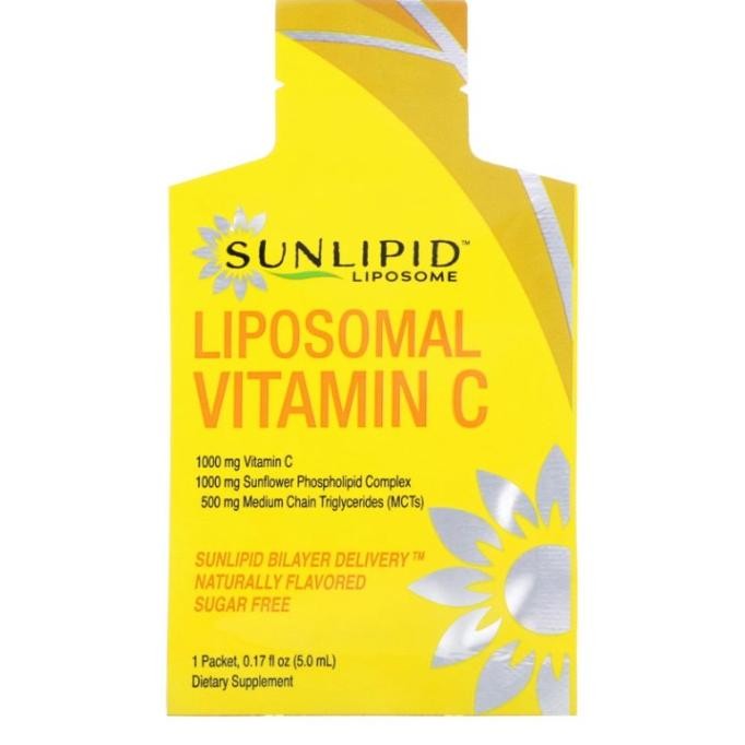 Jual Sunlipid Liposomal Vitamin C 1000 mg 30 packets phospolipid MCT | Shopee Indonesia