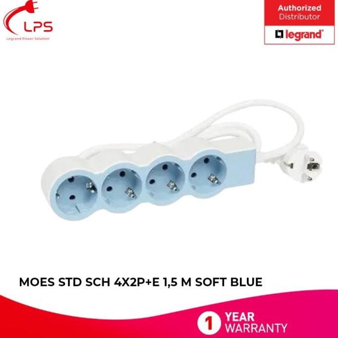 Jual LEGRAND STOP KONTAK TERMINAL COLOKAN MULTI OUTLET 4 LUBANG 1.5M ...