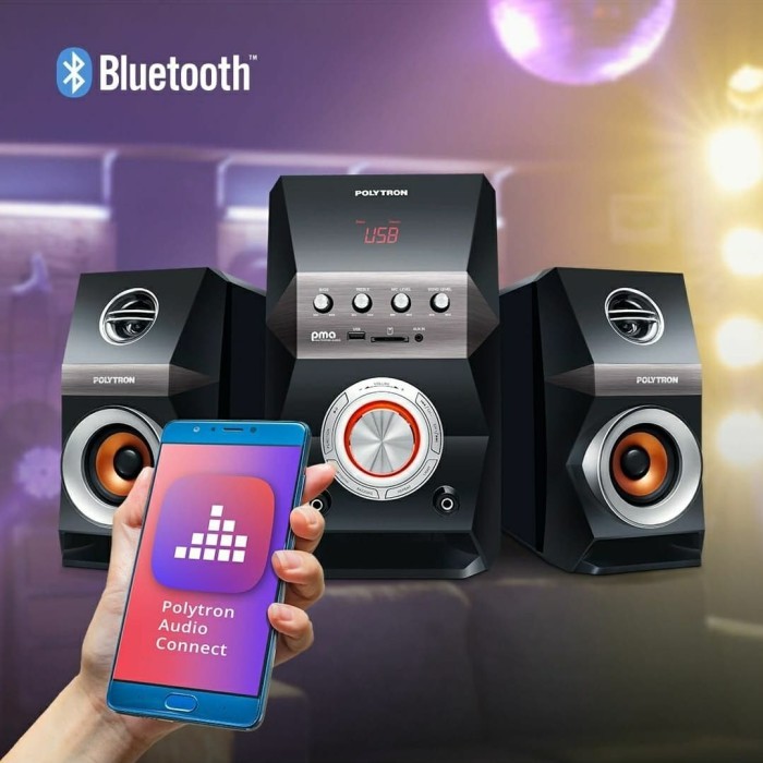 Jual Polytron Speaker 9310 Multimedia Bluetooth Pma9310 Radio Fm Pma ...