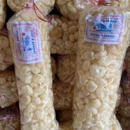 Jual Kerupuk Kulit Sapi / Rambak / Jangek Cap 2 Kerbau 500 Gram ...