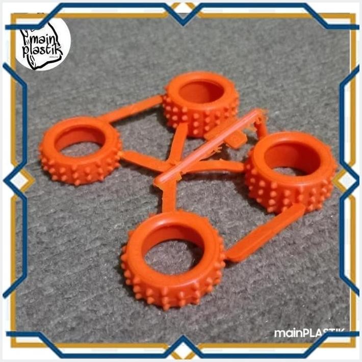 Jual [MAI] MINI 4WD TIRE BAN SUPER GRIPPER REP TAMIYA JINGGA ORANGE ...