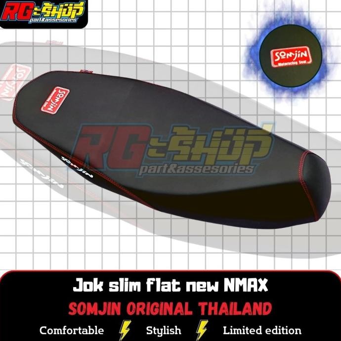 Jual Tersedia! Jok Slim Flat Yamaha New Nmax 155 2020 Original Somjin ...