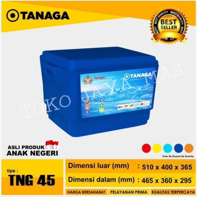 Jual HARGA DISC - Coolbox Tanaga / Cooler Box / Box Es 45 liter ...