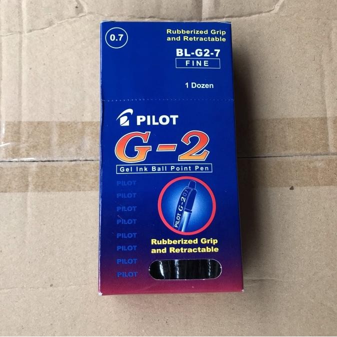 Jual Pulpen Pilot G2 / Bl- G2 0.7 Original Japan Lusinan !! Hanscollect | Shopee Indonesia