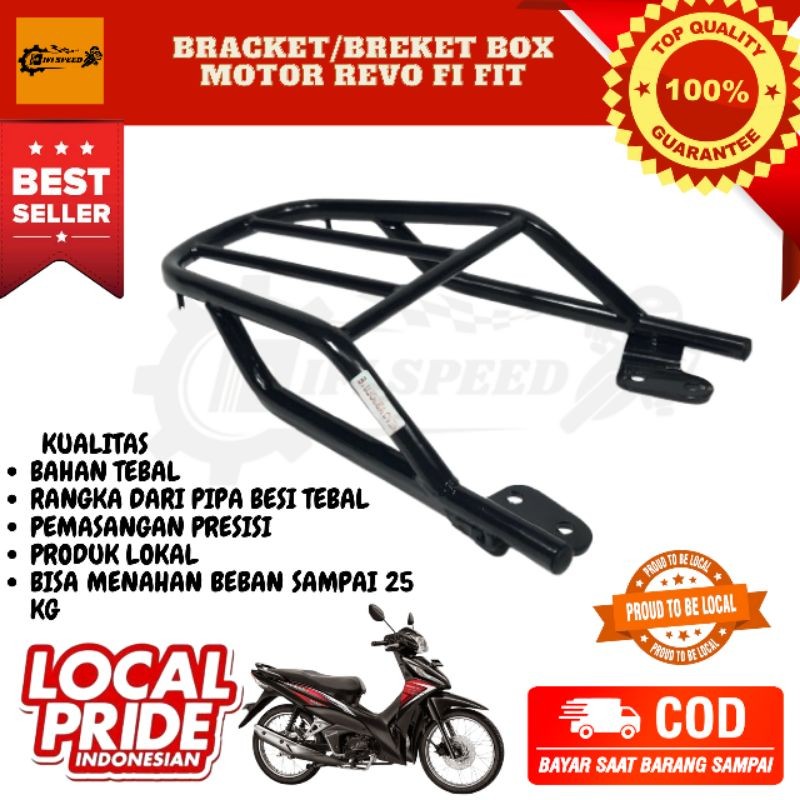 Jual BRECKET BRACKET BEHEL BEGEL BOX JOK MOTOR HONDA REVO FIT FI WARNA ...