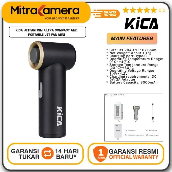 Jual Kica JetFan Mini Ultra Compact and Portable Jet Fan Mini | Shopee ...