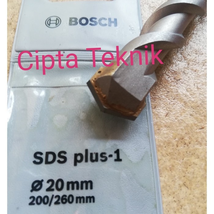 Jual Gercep Mata Bor Beton 20Mm X 260Mm Sds Plus-1 Bosch / Hammer Drill Bit | Shopee Indonesia
