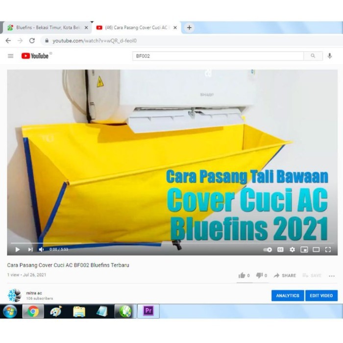 Jual va4 Plastik Cuci AC/ Cover Cuci AC (Orange) | Shopee Indonesia